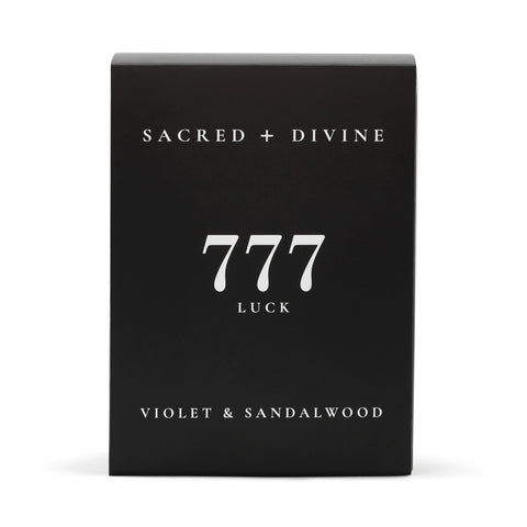 777 Candle / LUCK – The Sacred+Divine
