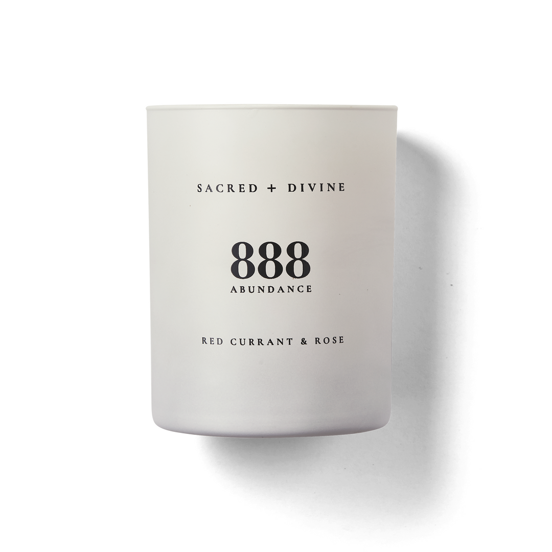 888 Candle / ABUNDANCE – The Sacred+Divine