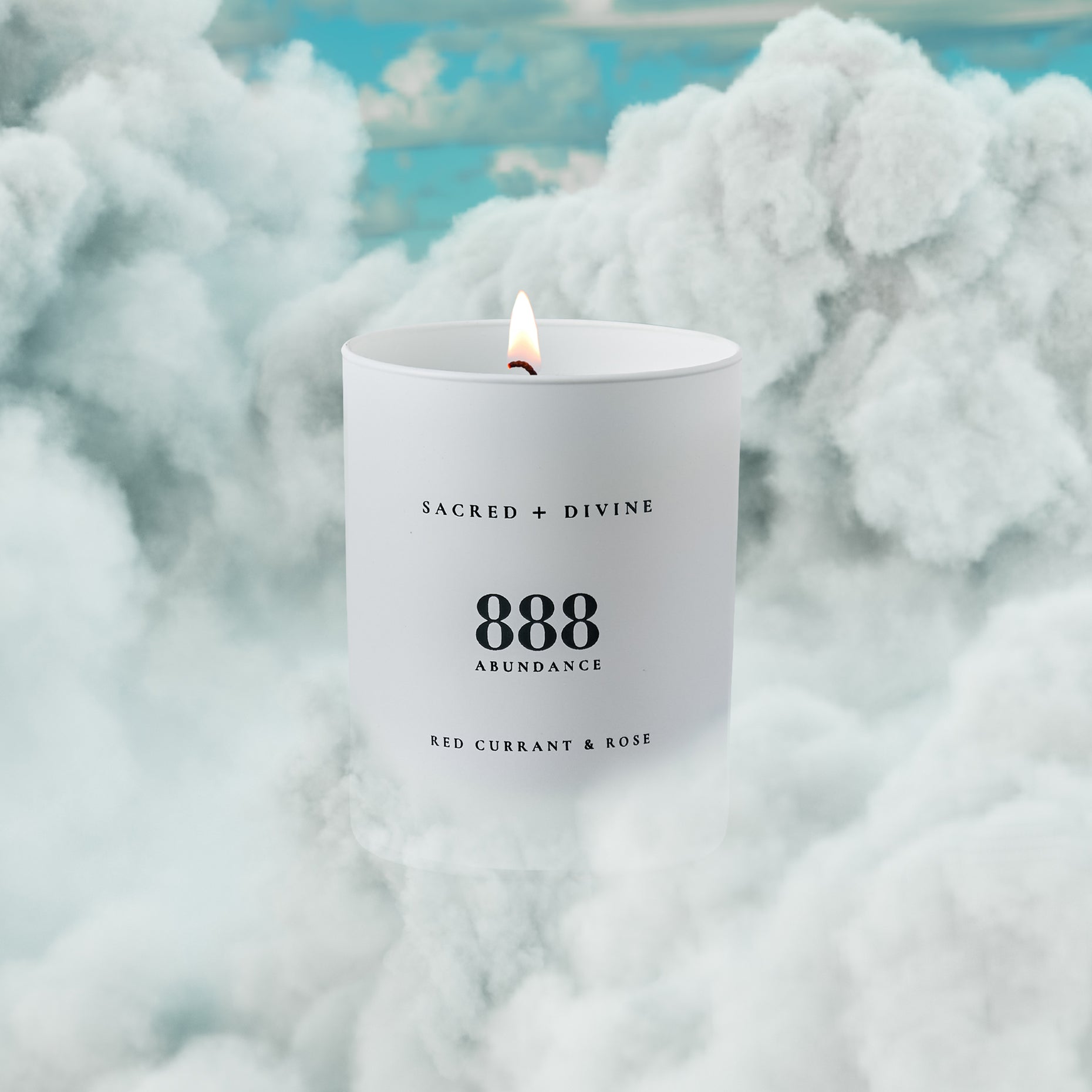 888 Candle / ABUNDANCE – The Sacred+Divine
